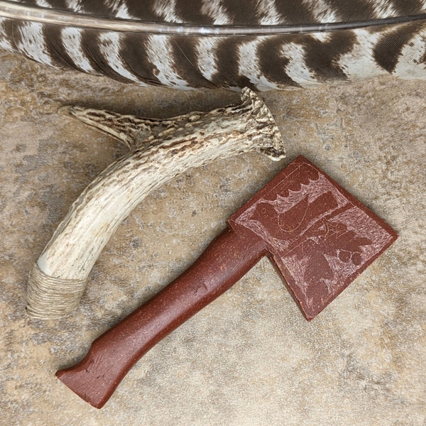 Pipestone Decorative Tomahawk~CRPSTHBE – EarthSpeak
