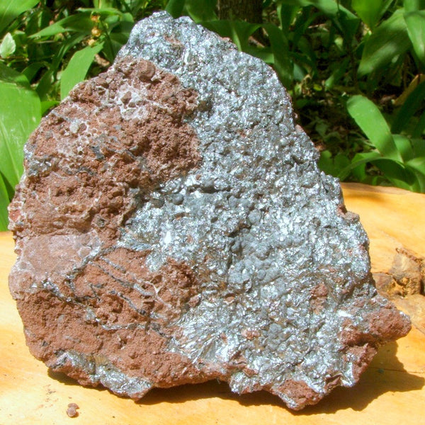 Pyrolusite on Matrix- CRPYR02 – EarthSpeak