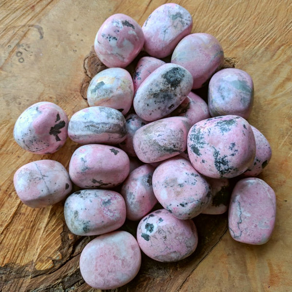 Tumbled Peruvian Rhodonite~TUMRDNT – EarthSpeak